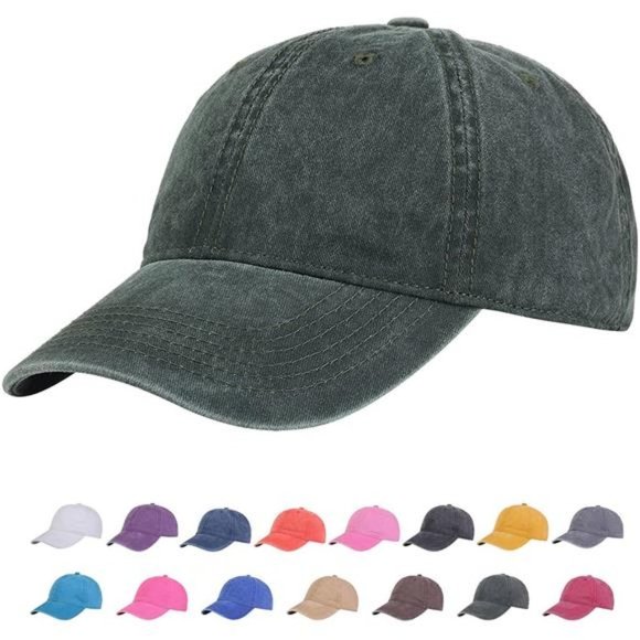 Accessories | Vintage Cotton Washed Adjustable Baseball Caps Army Green ...